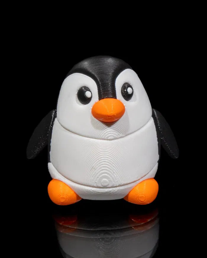 Chubby Penguin - 3D Crazy Works