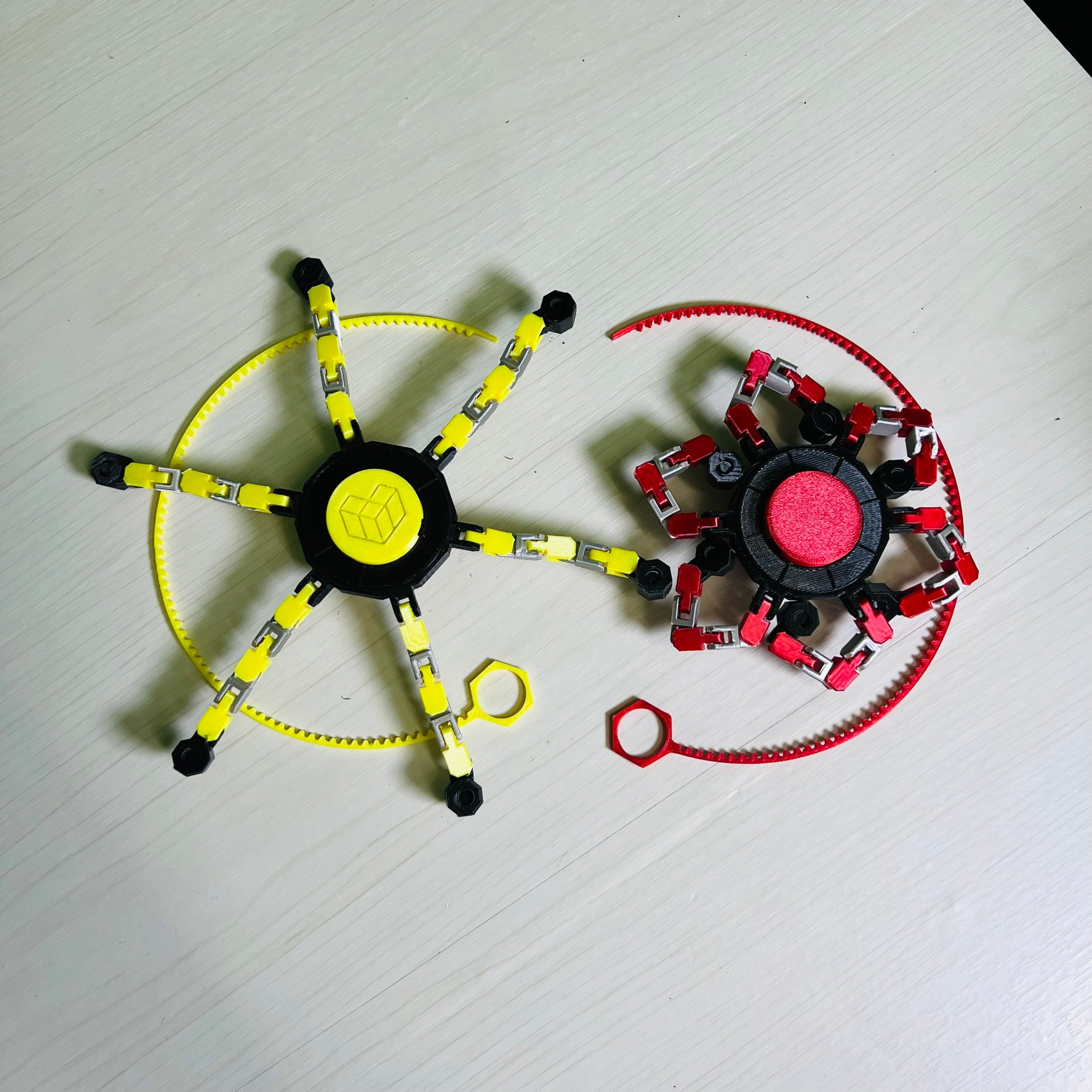 Articulated Spinner Fidget Toy– 3D Crazy Works